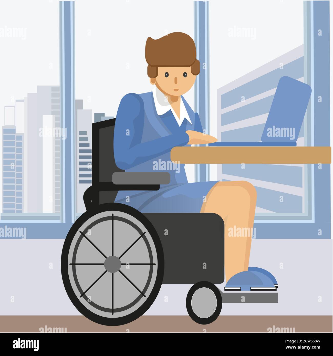 Workplace connect Stock Vector Images - Alamy