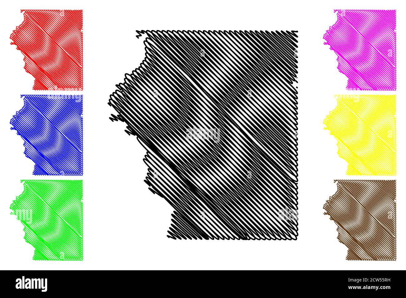 Sullivan indiana map Stock Vector Images - Alamy