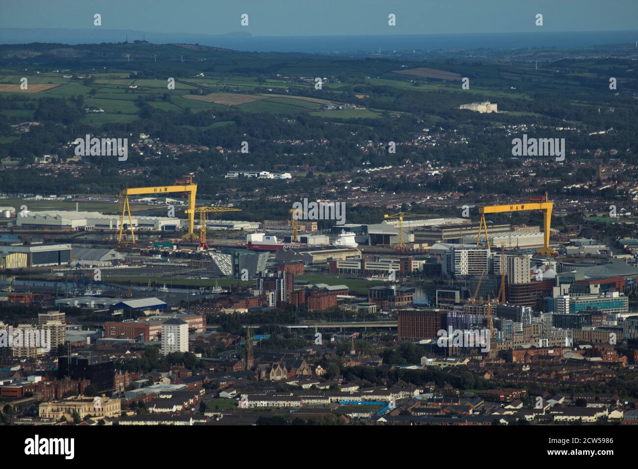 Belfast from black mountain hi-res stock photography and images - Alamy