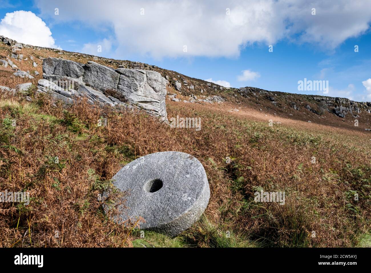 Trig point stanage edge hi-res stock photography and images - Alamy