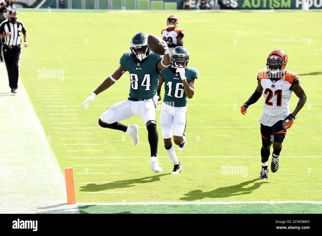 Philadelphia, United States. 27th Sep, 2020. Philadelphia Eagles wide ...