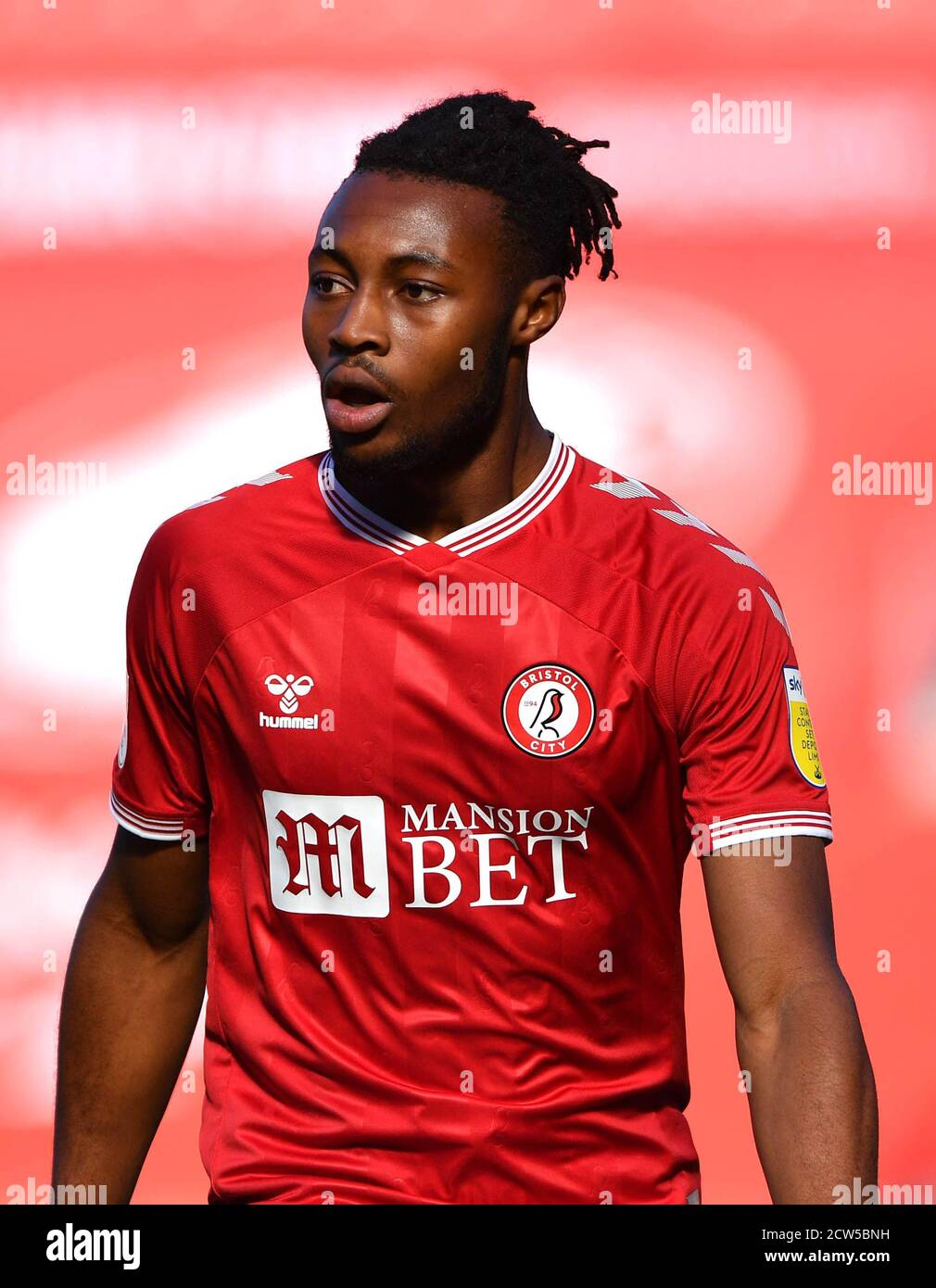 Bristol City's Antoine Semenyo during the Sky Bet Championship match at ...