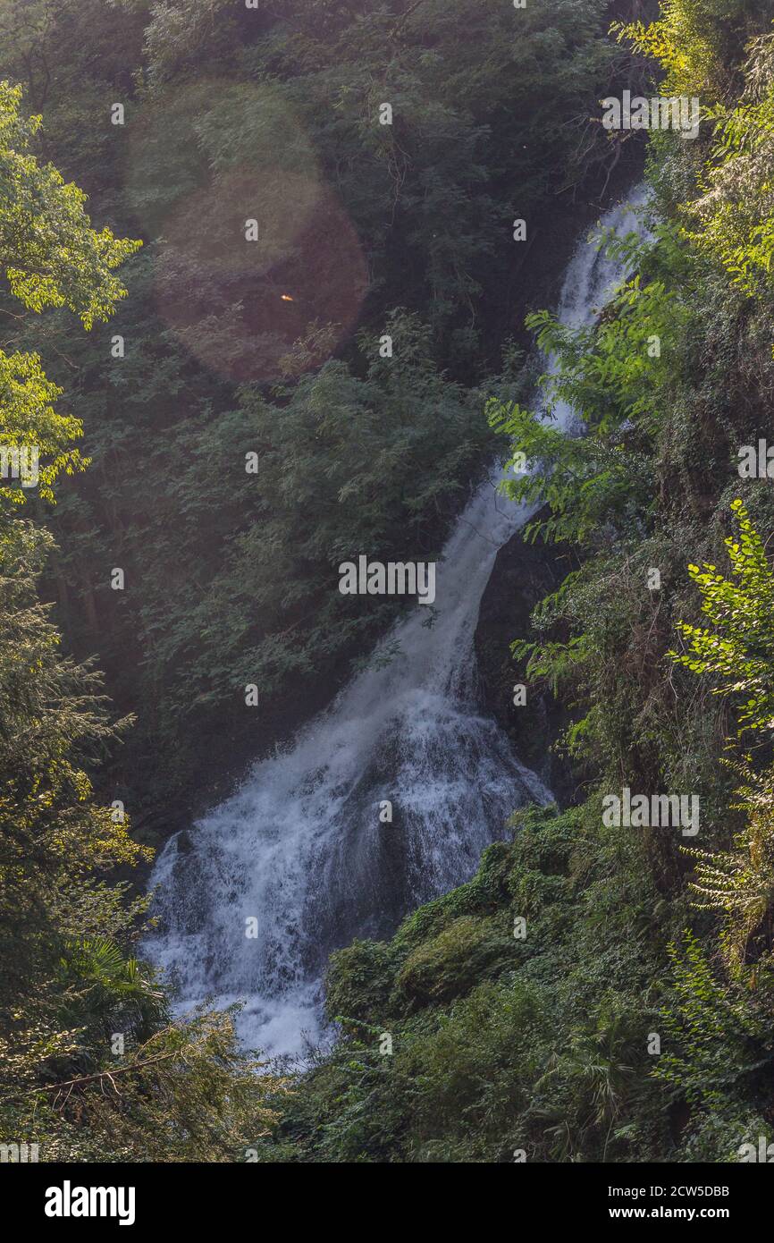 Bellano waterfall hi-res stock photography and images - Alamy