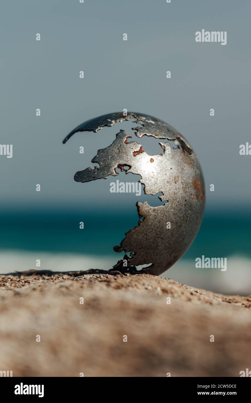 photo to represent the decay of the planet earth Stock Photo - Alamy