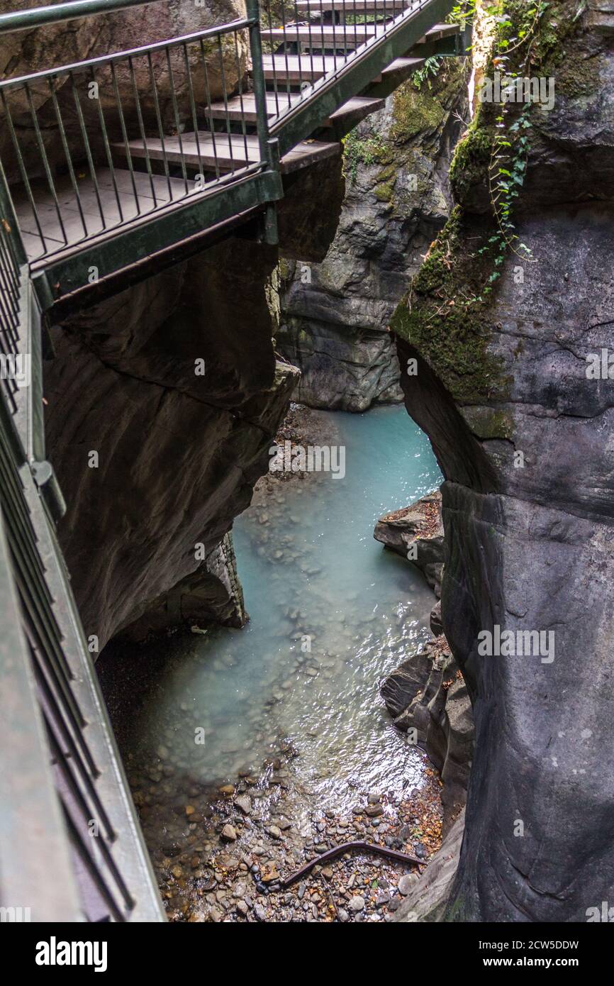 The Bellano Canyon on the Como Lake Stock Photo - Alamy