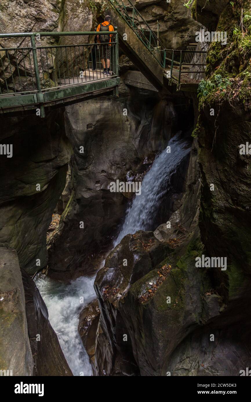 The Bellano Canyon on the Como Lake Stock Photo - Alamy