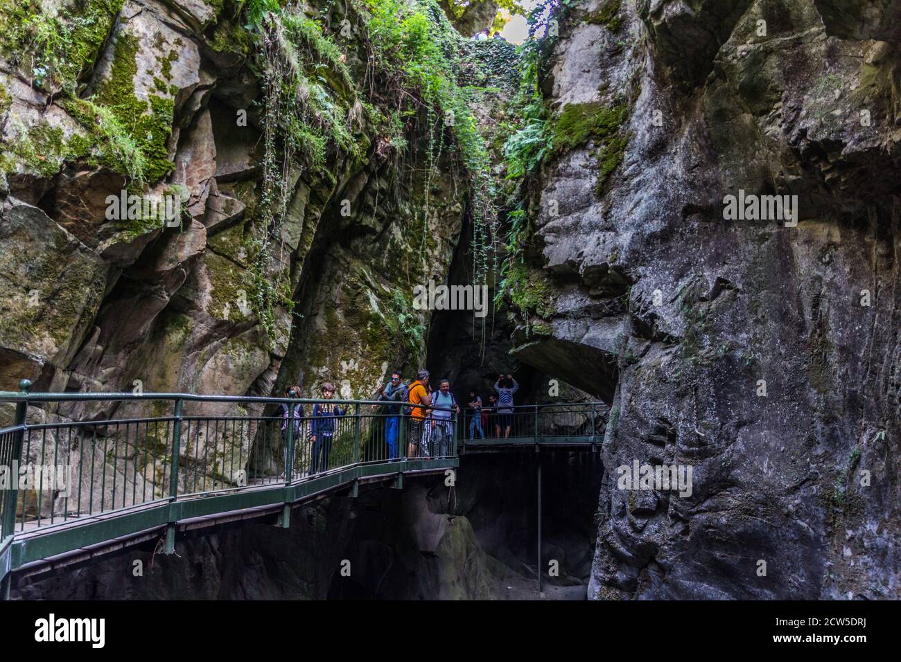 The Bellano Canyon on the Como Lake Stock Photo - Alamy