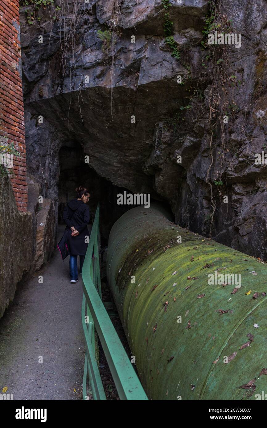 Bellano waterfall hi-res stock photography and images - Alamy