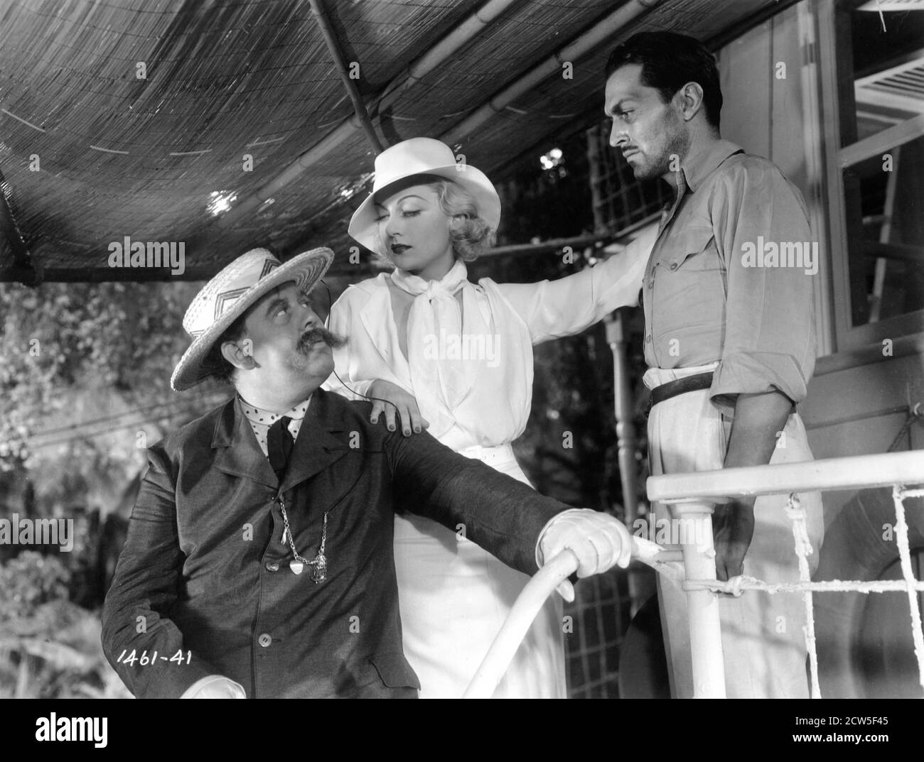 CHARLES LAUGHTON CAROLE LOMBARD and KENT TAYLOR in WHITE WOMAN 1933 ...