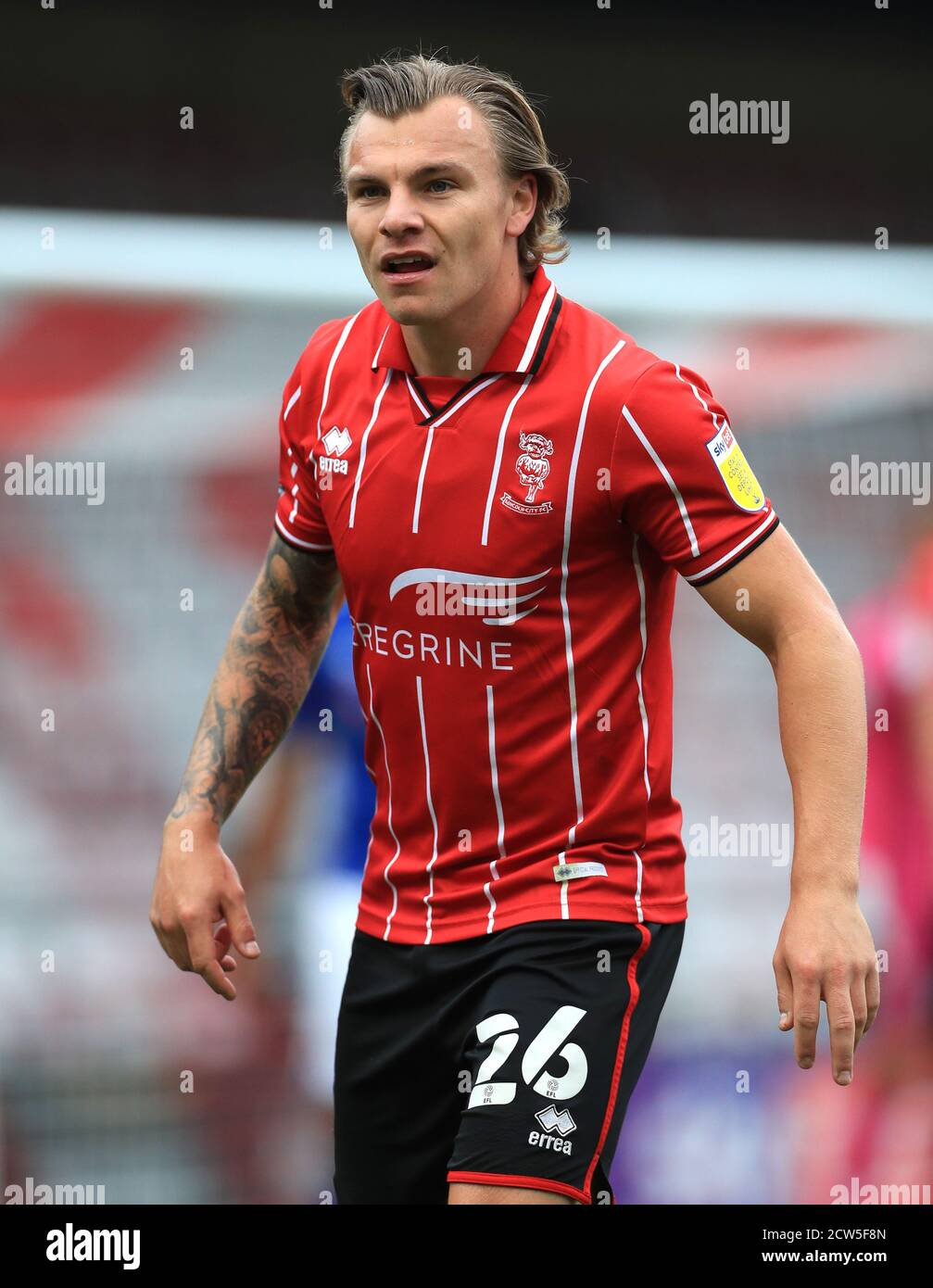 Lincoln City's Harry Anderson during the Sky Bet League One match at ...