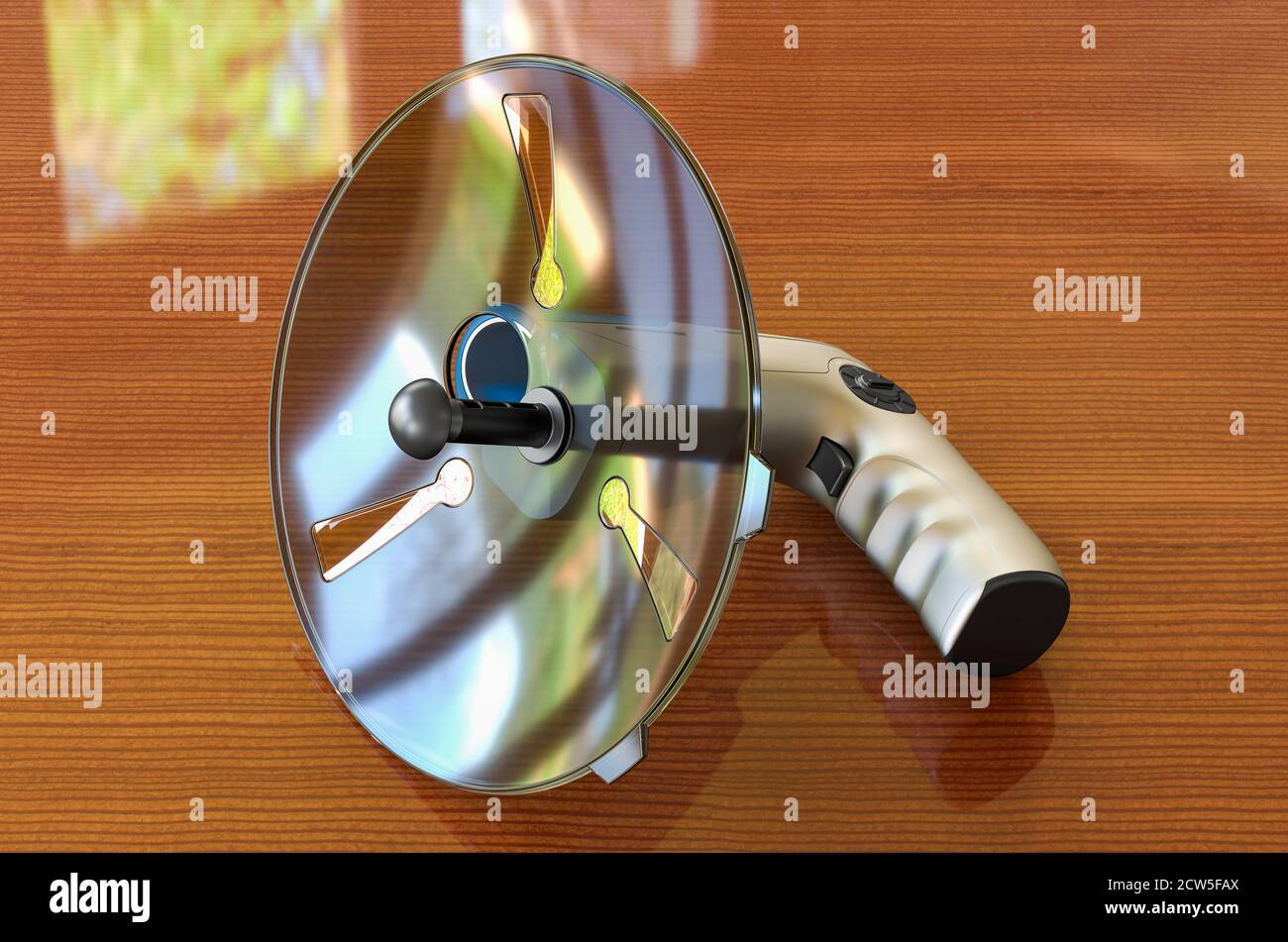 Parabolic microphone dish hi-res stock photography and images - Alamy