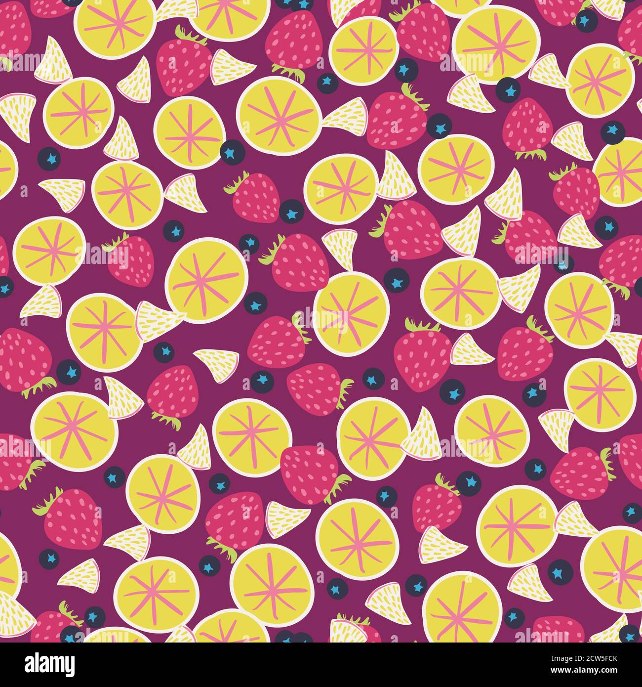 Tutti frutti Stock Vector Images - Alamy