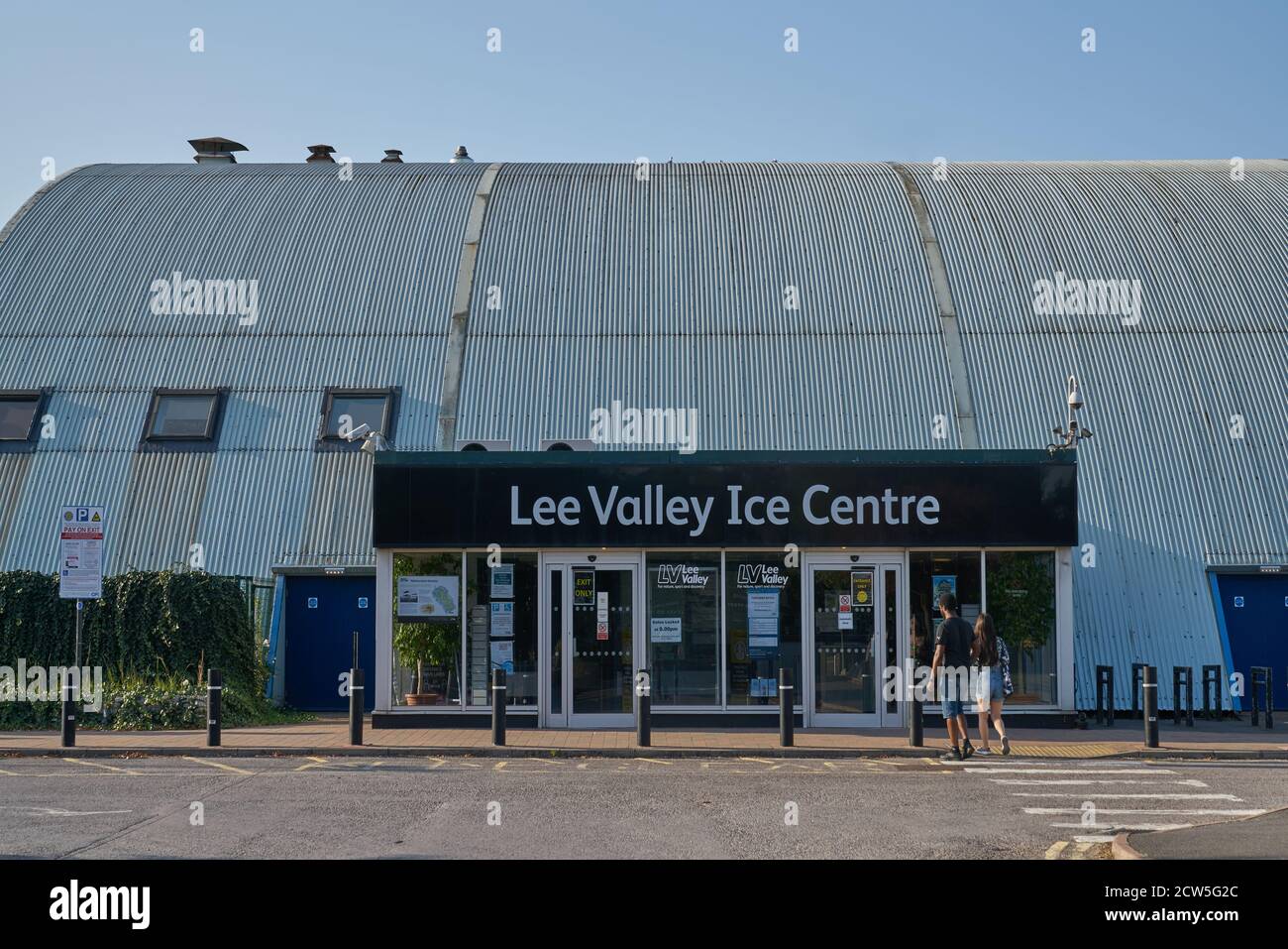 lee valley ice centre Stock Photo - Alamy