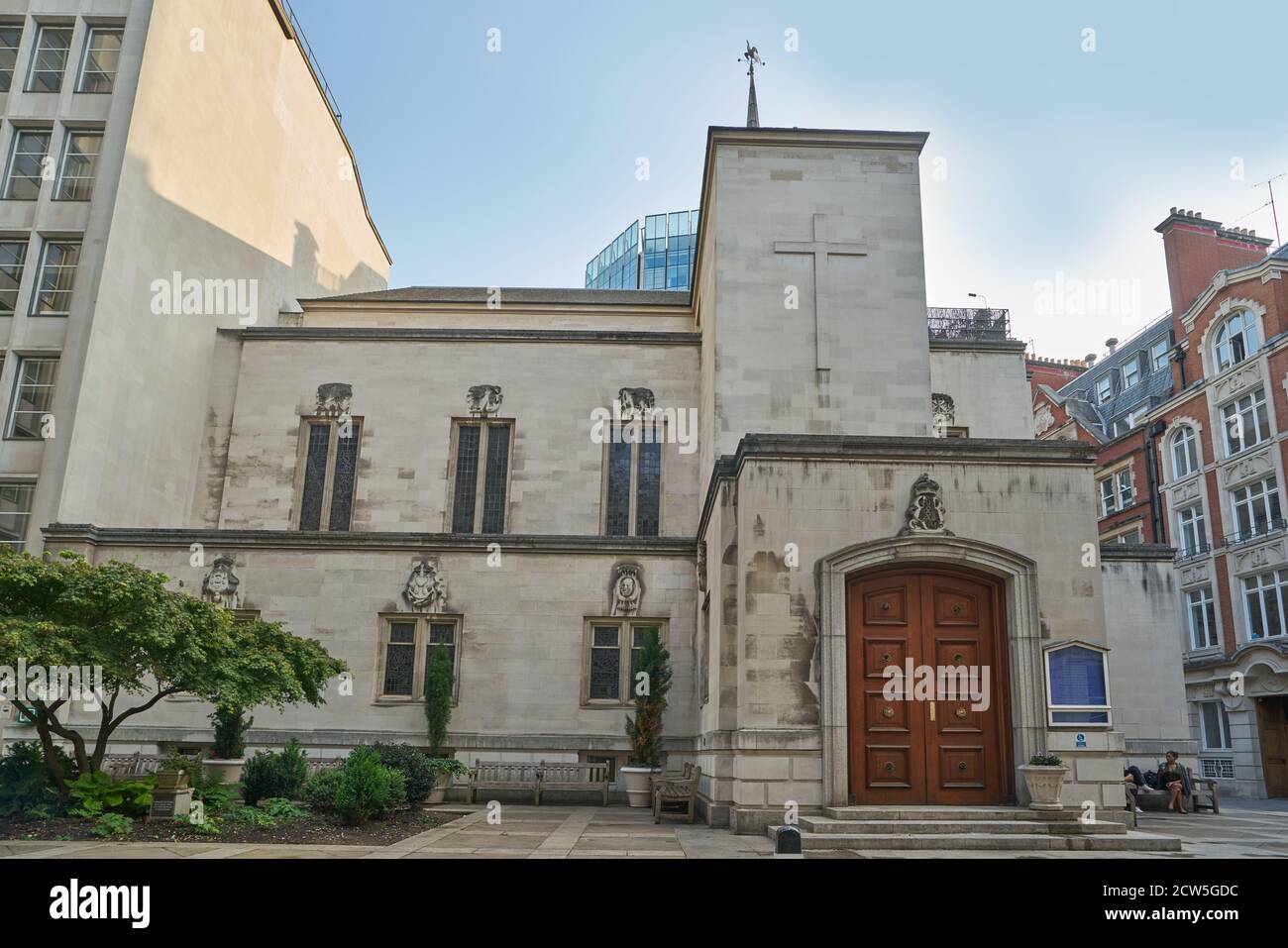 The Dutch Church, Austin Friars Stock Photo - Alamy