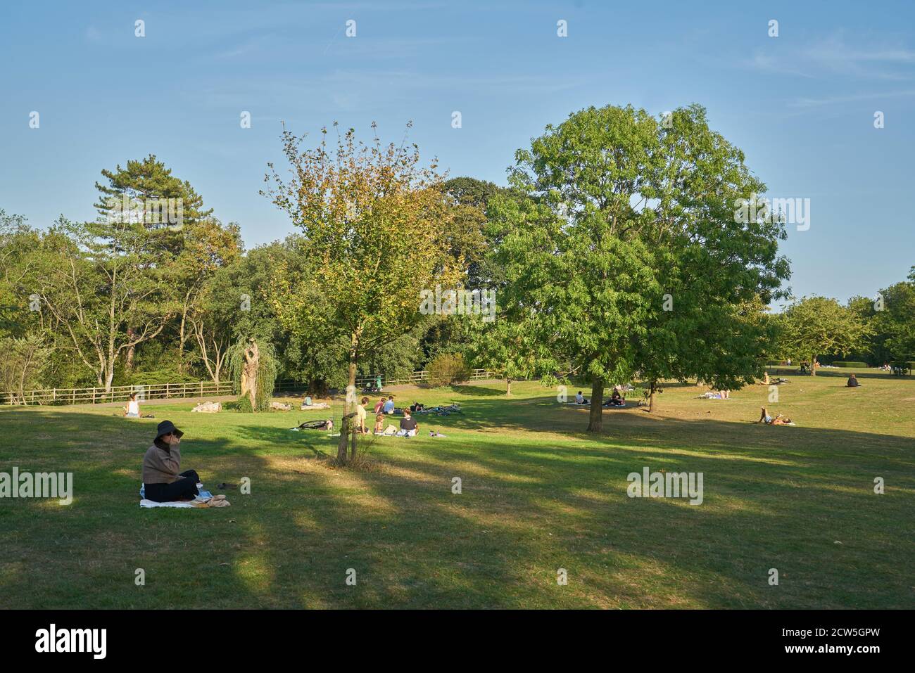 springfield park hackney Stock Photo - Alamy