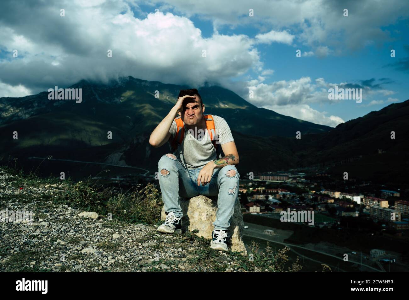 Tired clown hi-res stock photography and images - Alamy