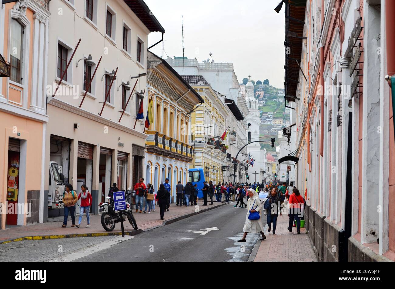 Quito ecuador old town hi-res stock photography and images - Alamy