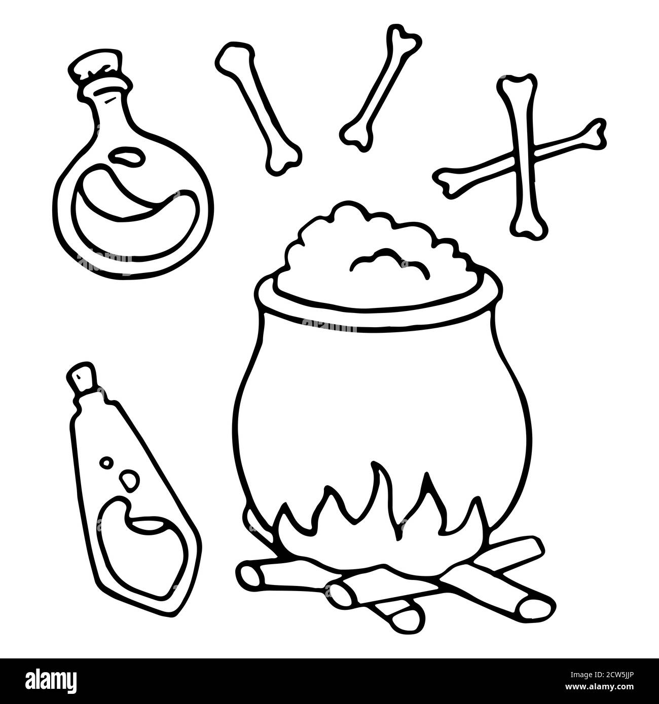 Witch cross Black and White Stock Photos & Images - Alamy