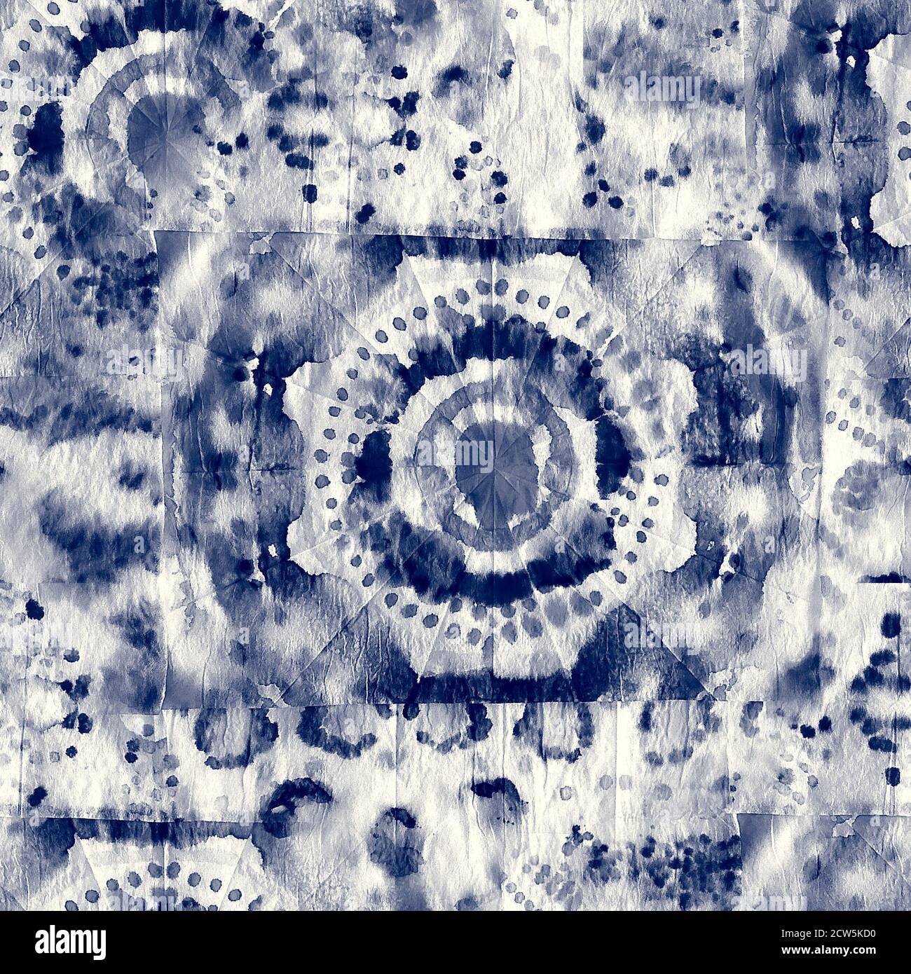 Alcohol ink indigo seamless background. Hand Stock Photo - Alamy