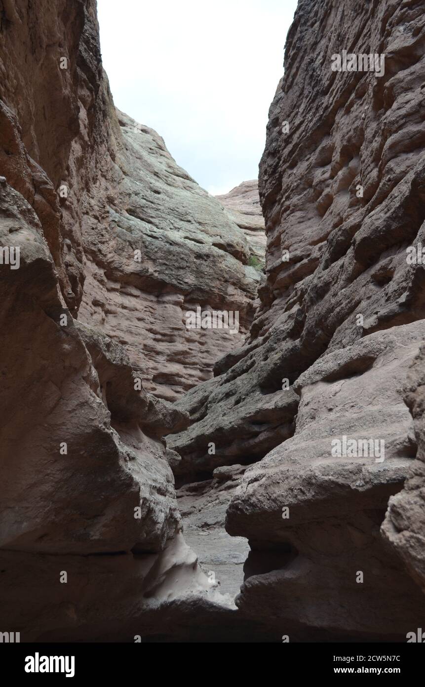 San Lorenzo Canyon Narrow Close Stock Photo - Alamy