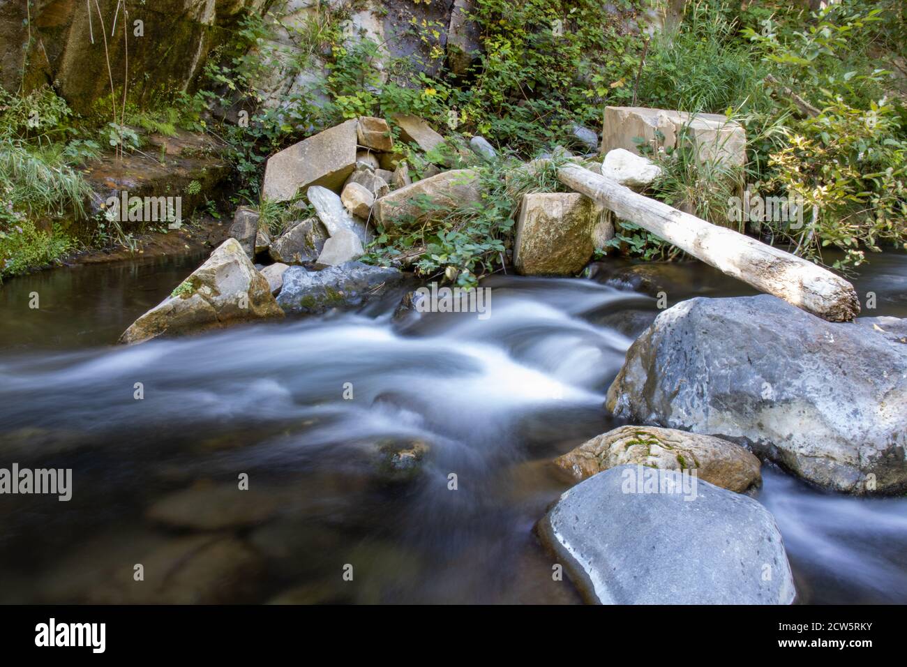 Oak Creek, just north of Sedona, Arizona, in the springtime Stock Photo ...