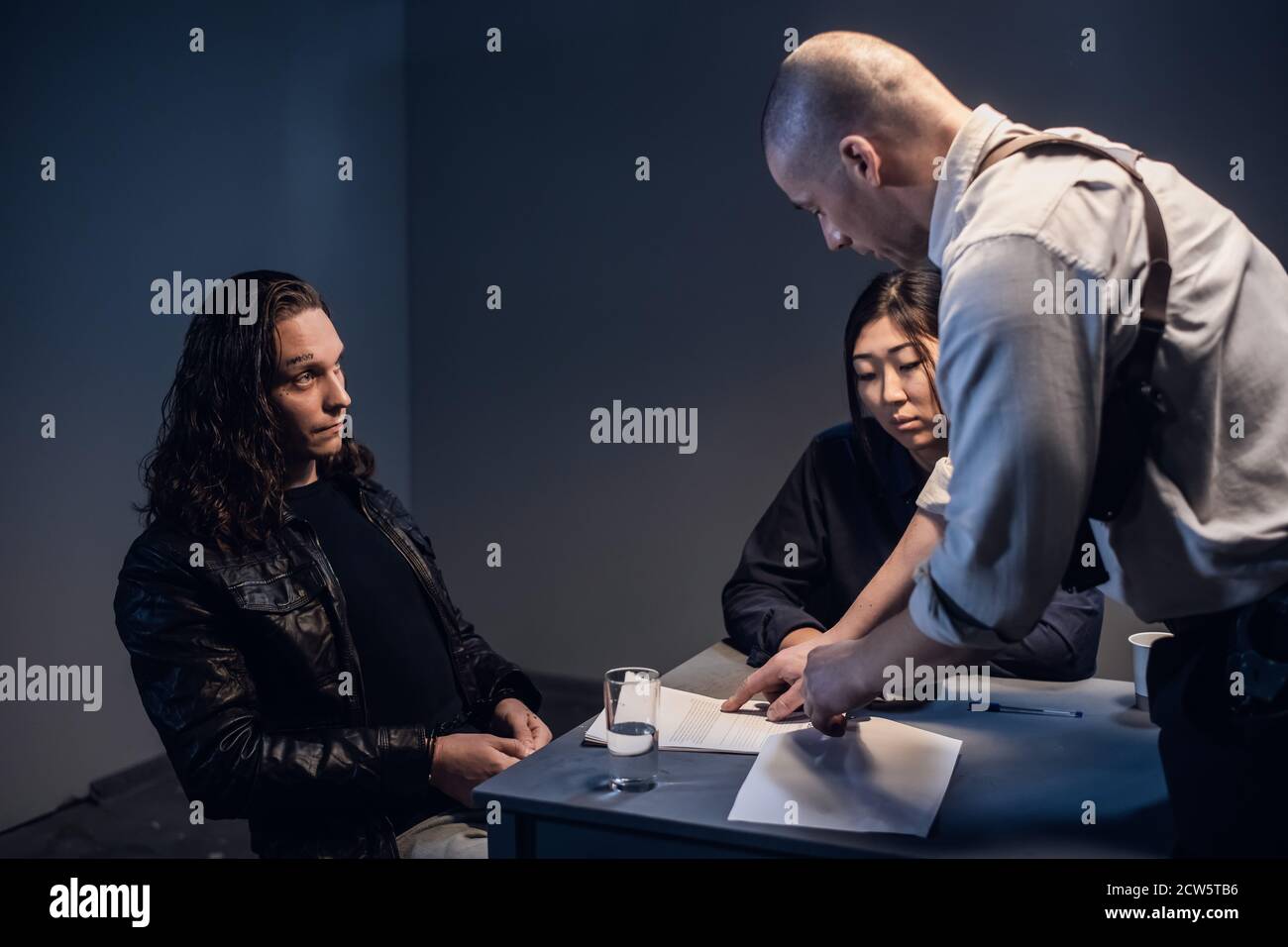 Police Interview High Resolution Stock Photography and Images - Alamy