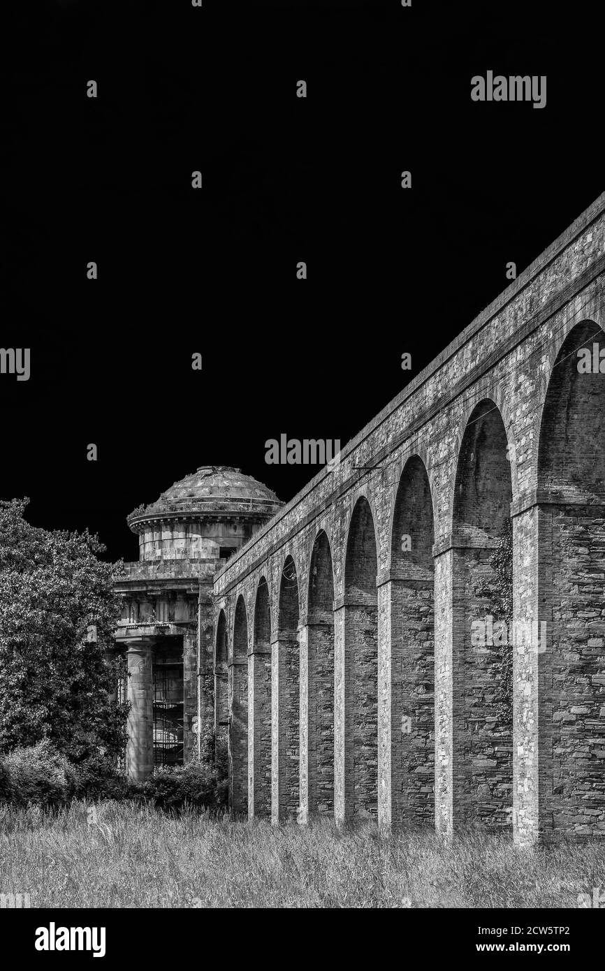 Ancient architecture in Tuscany. The stone temple-cistern of Lucca old ...