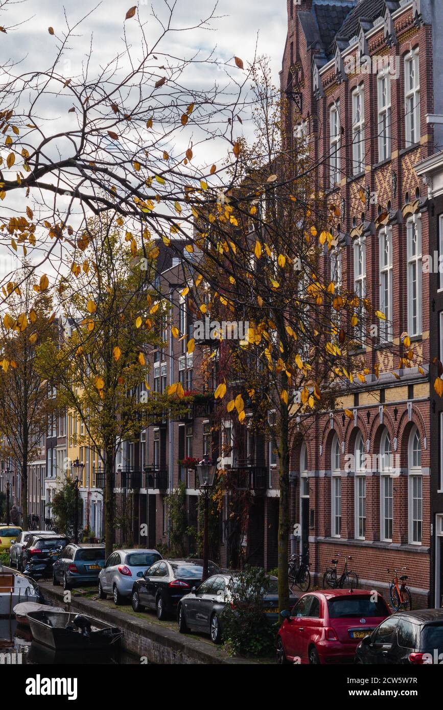 Row of dutch houses hi-res stock photography and images - Alamy