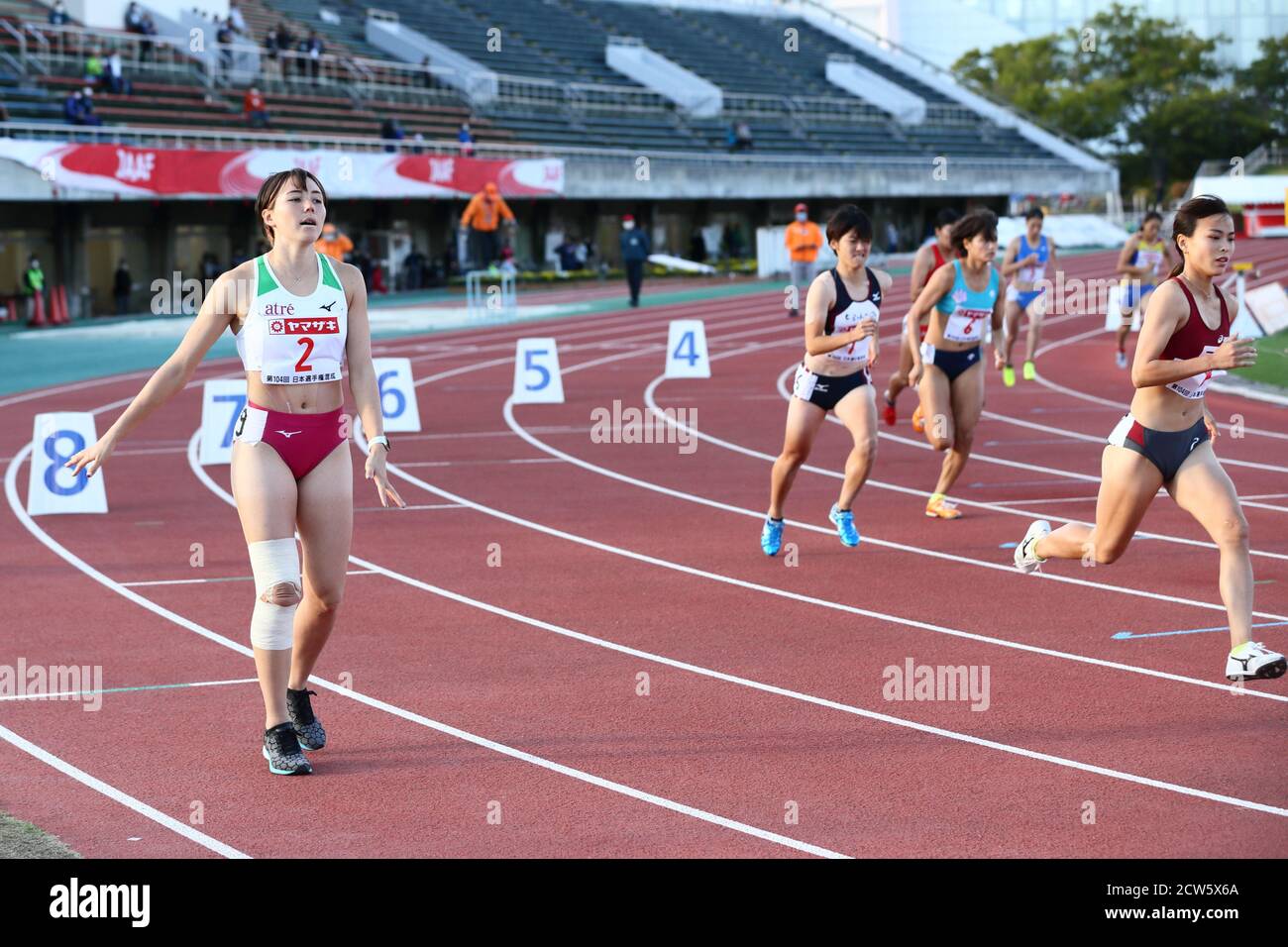 Nagano Athletic Stadium, Nagano, Japan. 27th Sep, 2020. Meg Hemphill ...