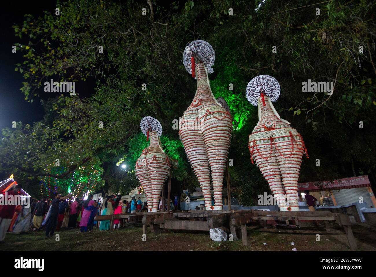 Neelamperoor Padayani at Neelamperoor Palli Bhagavathi Temple ...