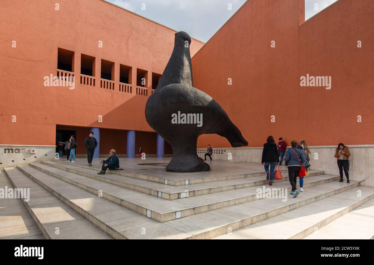 Monterrey, Mexico-9 December, 2018: MARCO, Museum of Contemporary Art ...