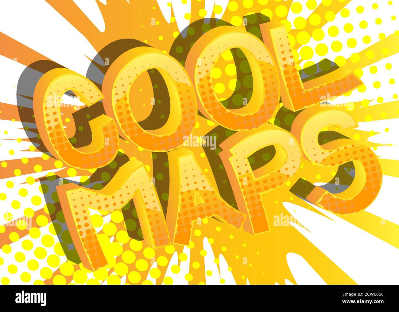 Cool Maps Comic book style cartoon words on abstract comics background ...