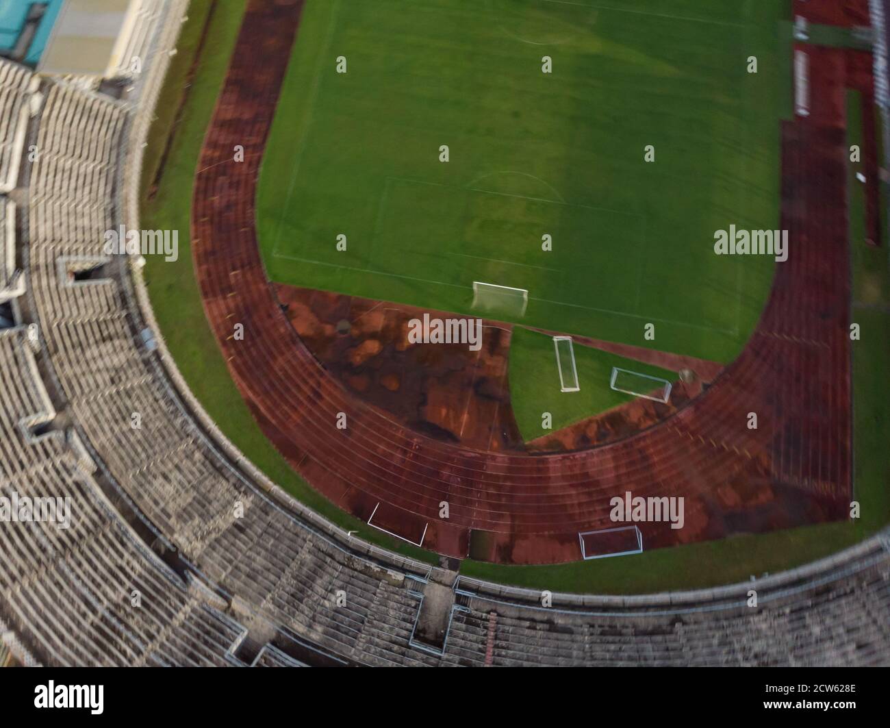 Top Down aerial view of Sarawak State Stadium or Locally known as ...