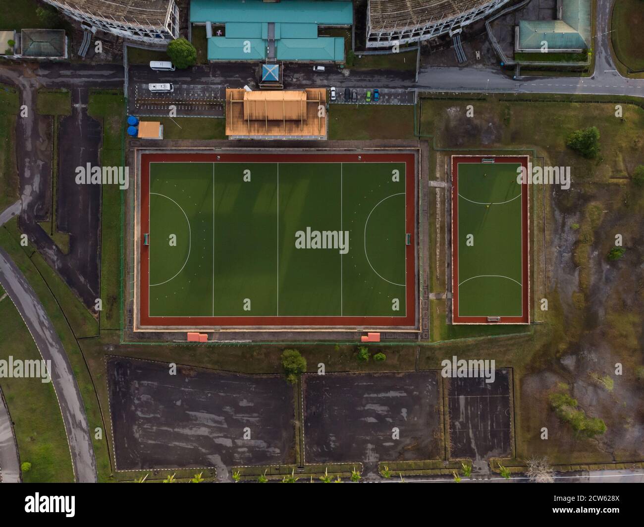 Top Down aerial view of Sarawak State Stadium or Locally known as ...