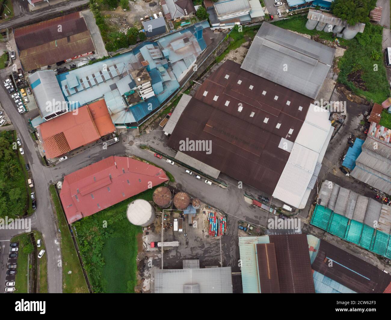 topdown aerial view of a factory Stock Photo - Alamy topdown aerial view of a factory Stock Photo - Alamy