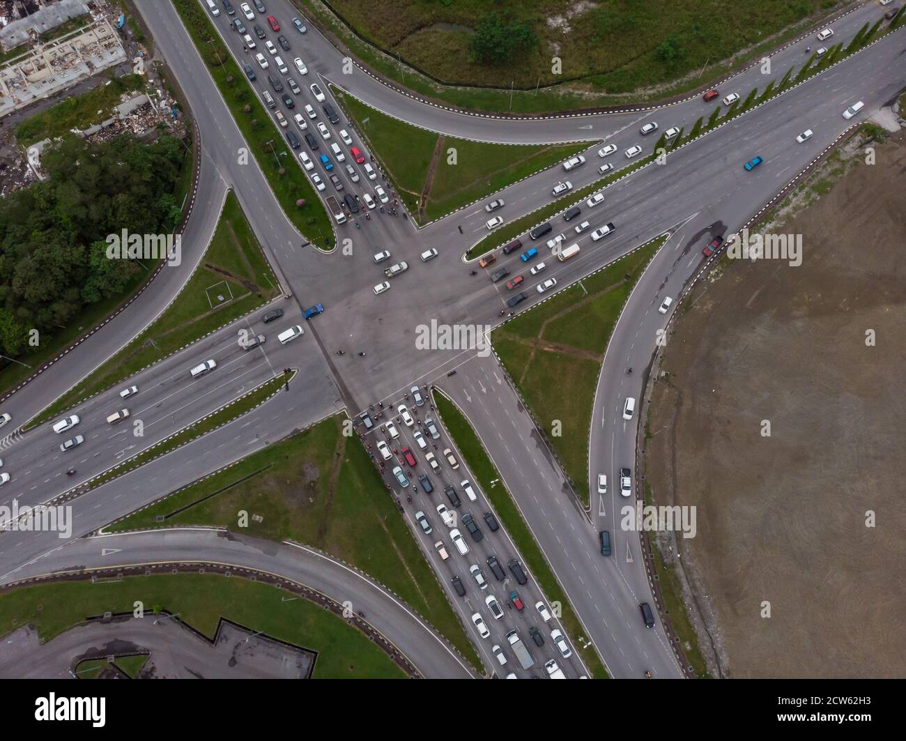 Rush street bridge looking north hi-res stock photography and images ...