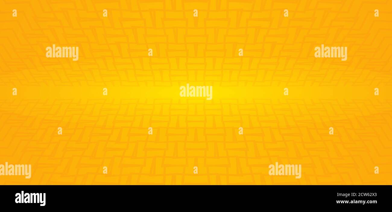 Perspective line pattern design abstract yellow background. vector ...