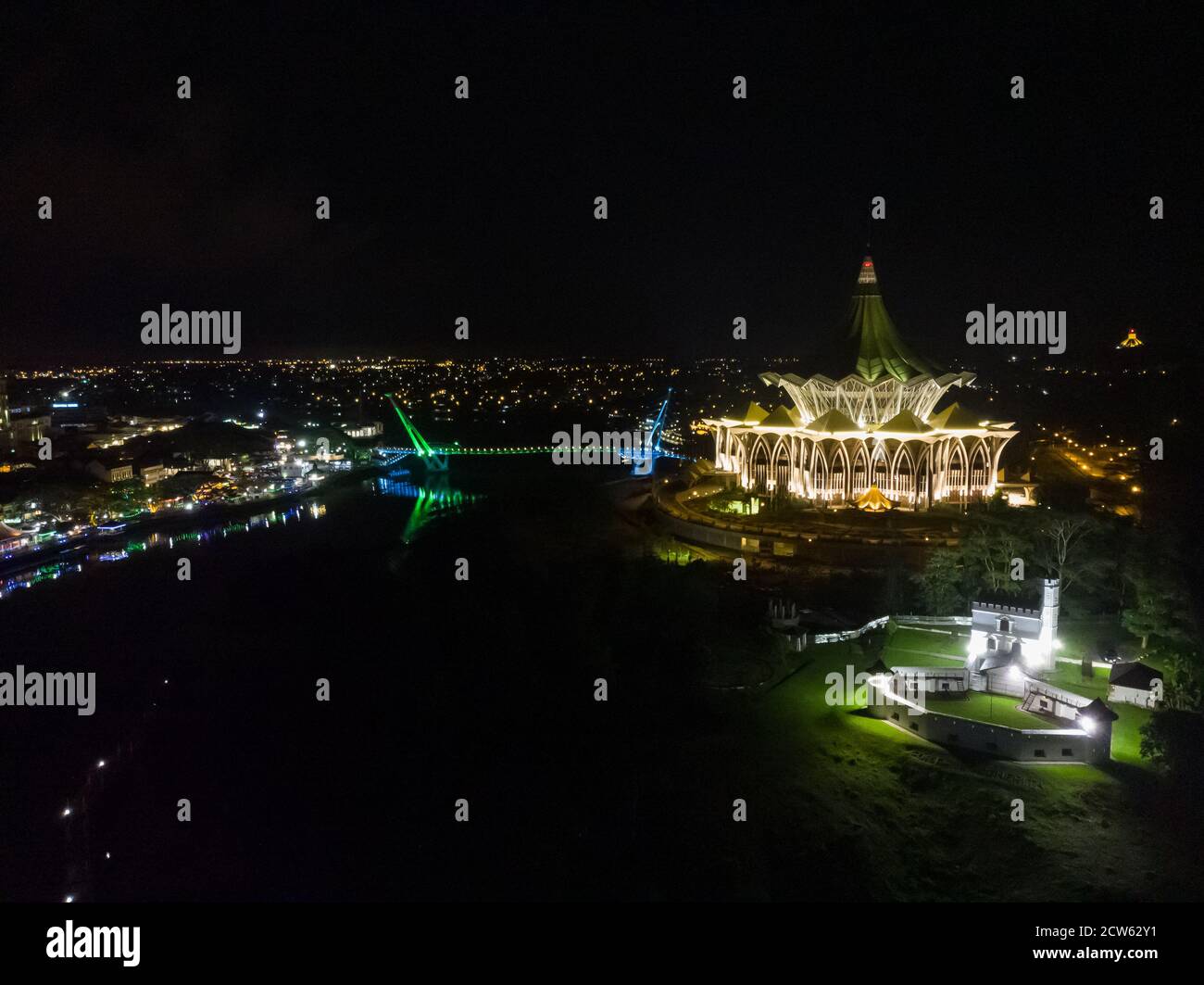 Kuching waterfront bazaar hi-res stock photography and images - Alamy