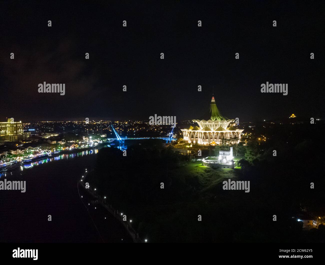 Kuching waterfront bazaar hi-res stock photography and images - Alamy