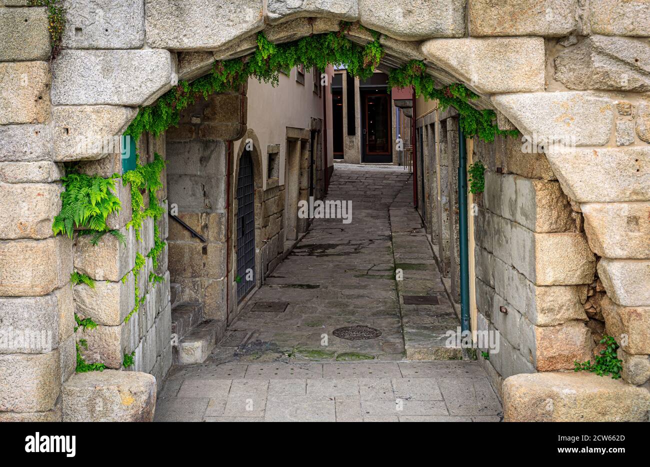 Postigo do Carvao, the only remaining gate in the 14th century ...