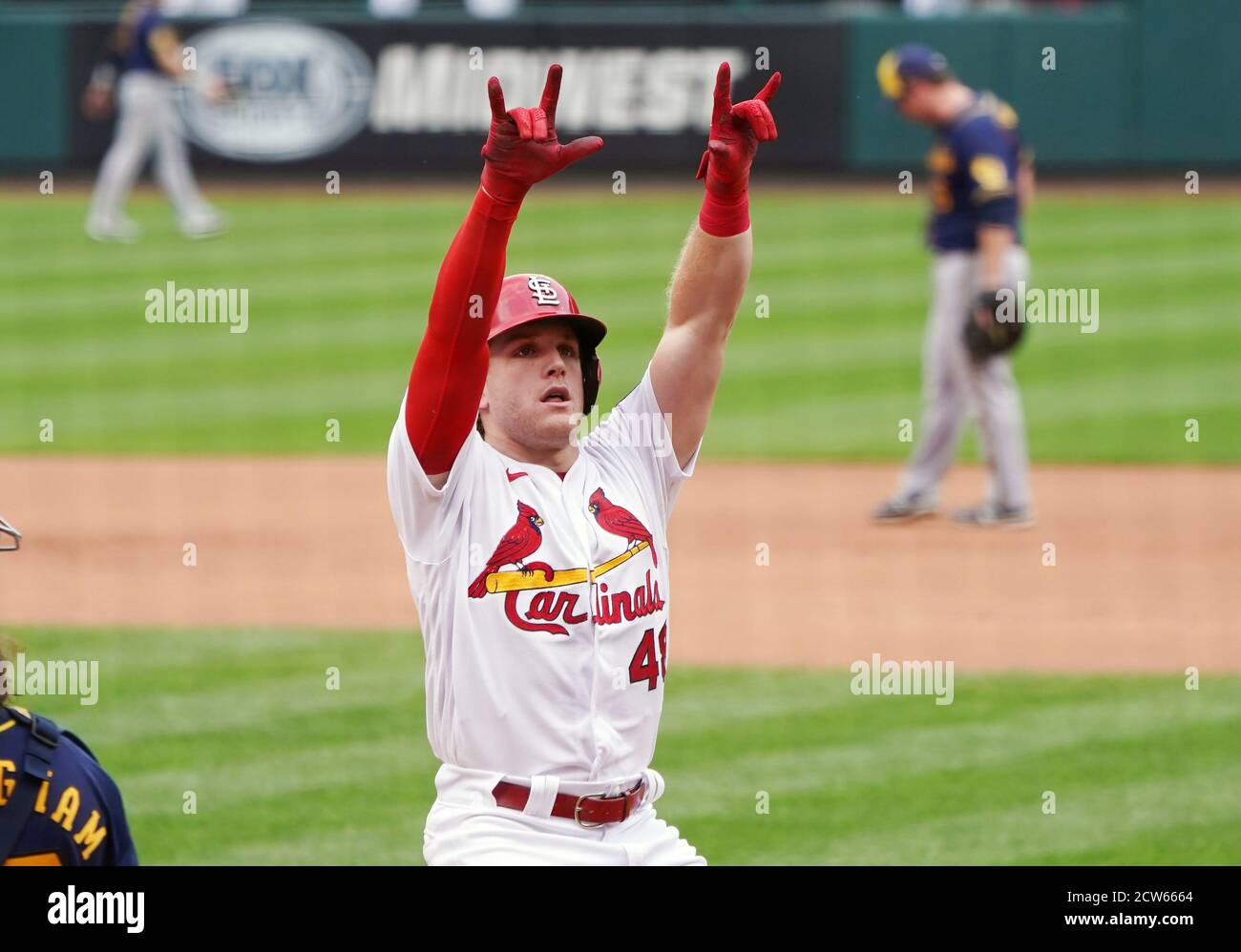 St. Louis, United States. 27th Sep, 2020. St. Louis Cardinals Harrison ...