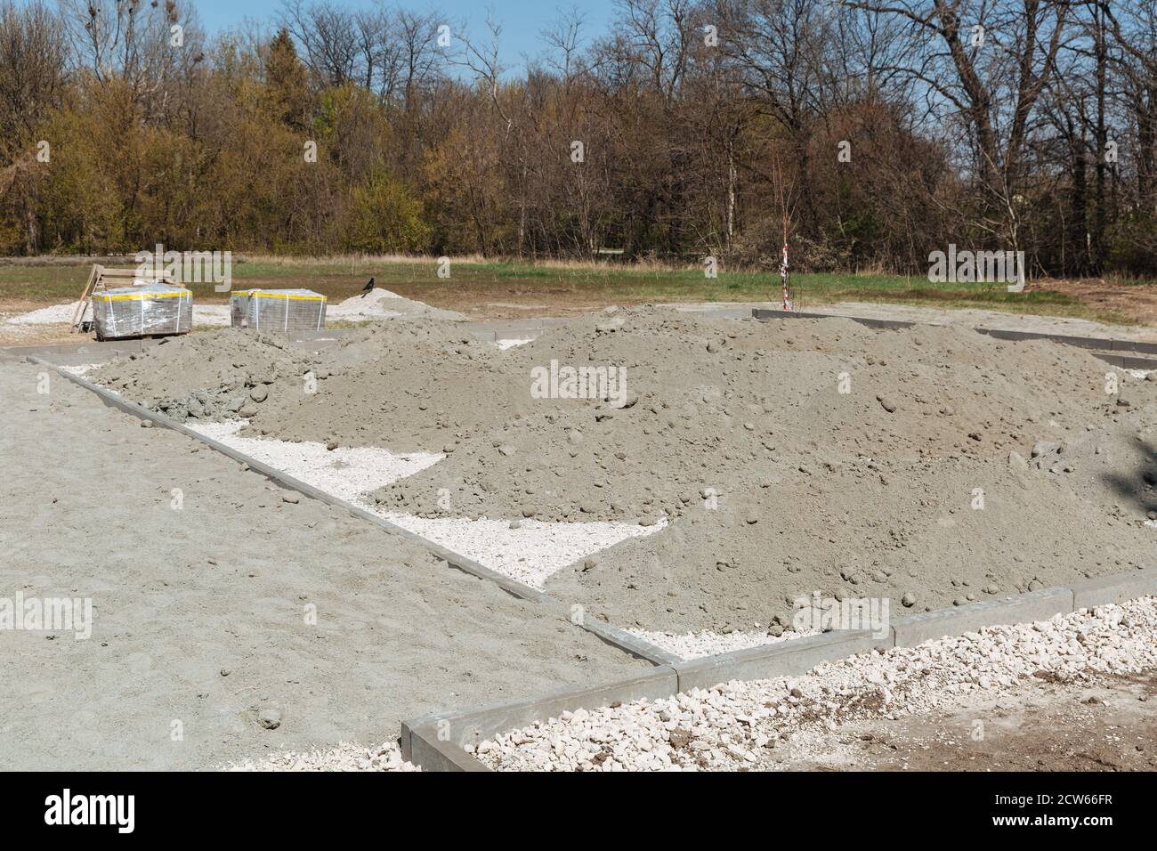 Prepare construction site hi-res stock photography and images - Alamy