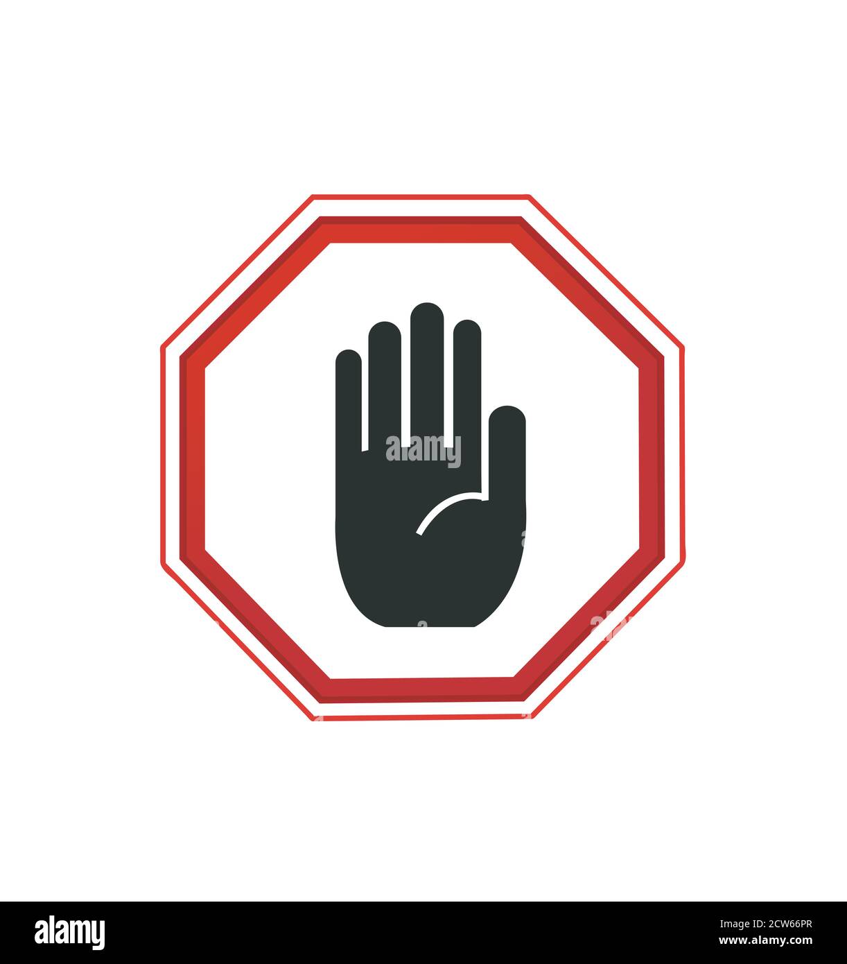 No entry letters Cut Out Stock Images & Pictures - Alamy