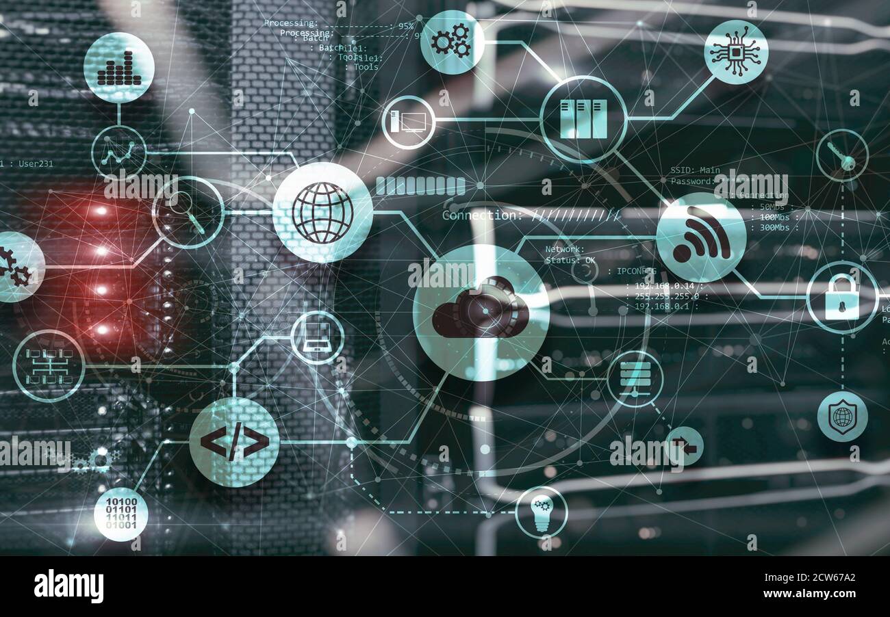 Connection Network Project 2020. Mixed Media Graphics on Virtual Screen ...