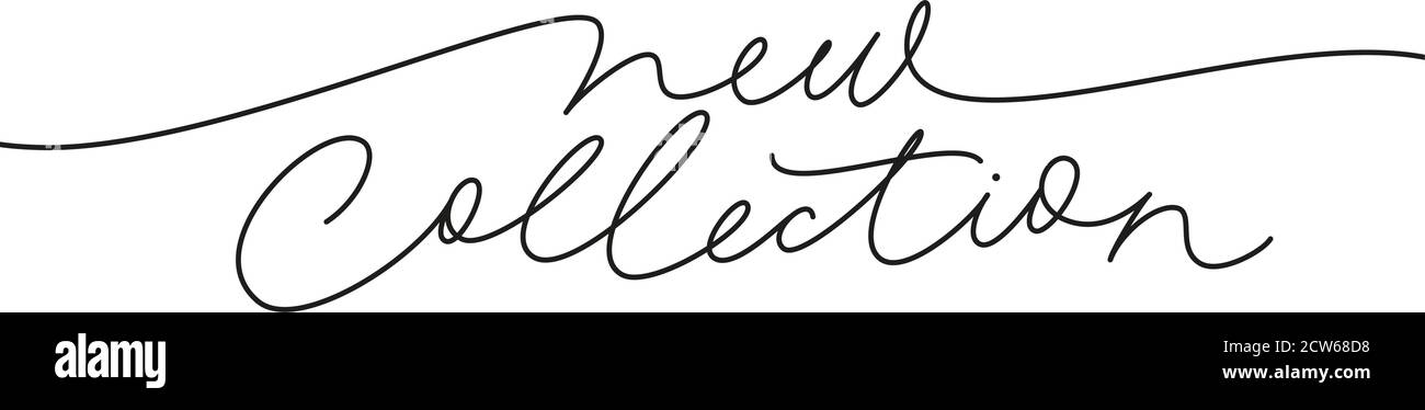 New collection logo hi-res stock photography and images - Alamy