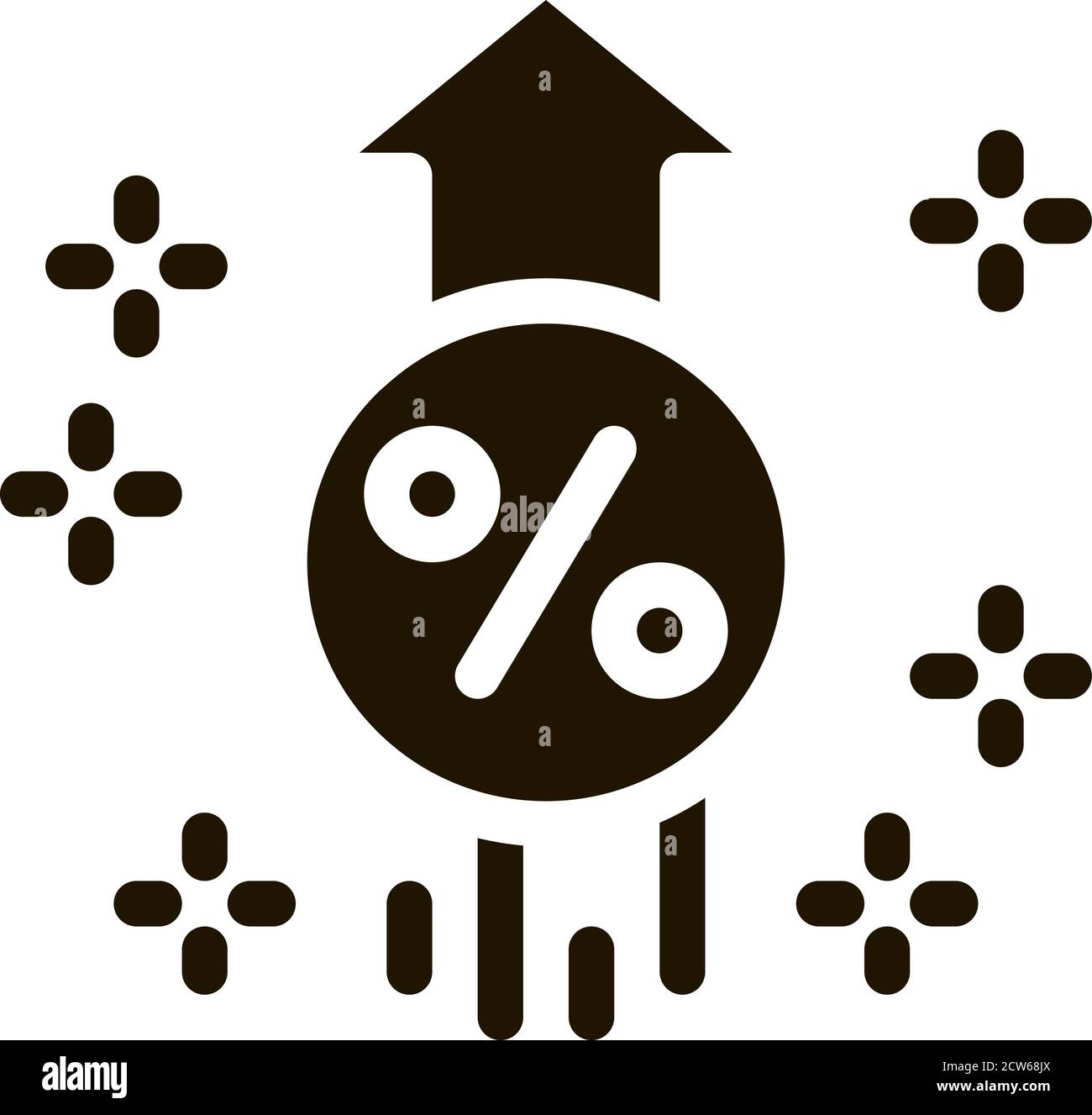 Hand rise silhouette Stock Vector Images - Alamy