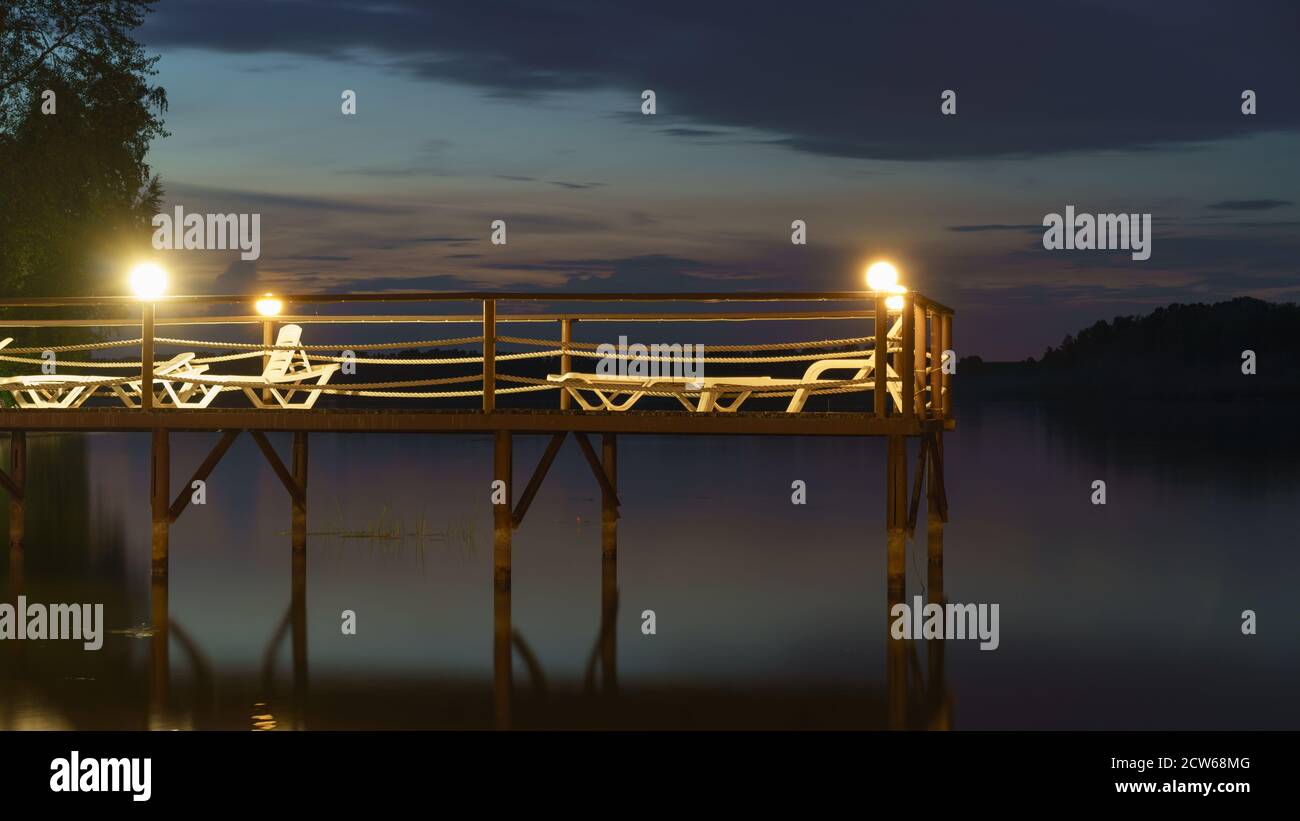 Photography of Istra water Reservoir landscape. Mysterious Russian blue ...