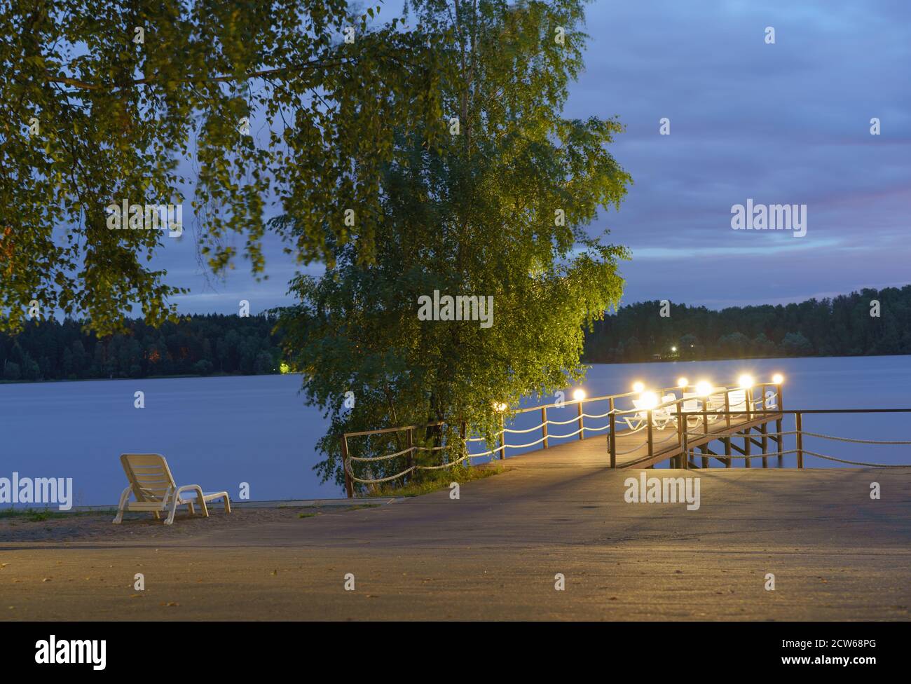 Photography of Istra water Reservoir landscape. Mysterious Russian blue ...