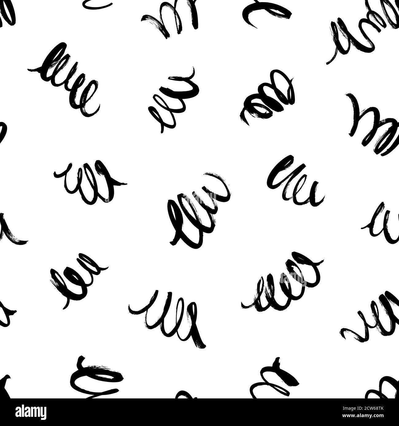 Random seamless spring pattern Stock Vector Images - Alamy