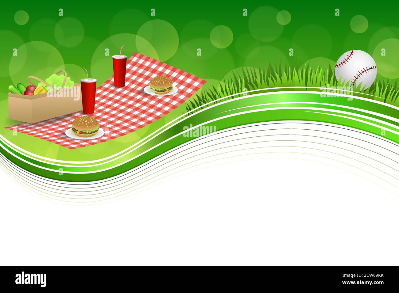 Picnic Background Clipart